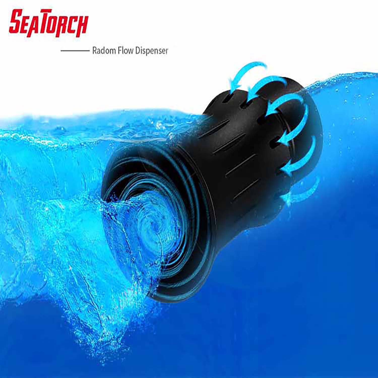Seatorch Aquarium RFD Series Turbulent Flow Spout - Optimizes Water Mo ...